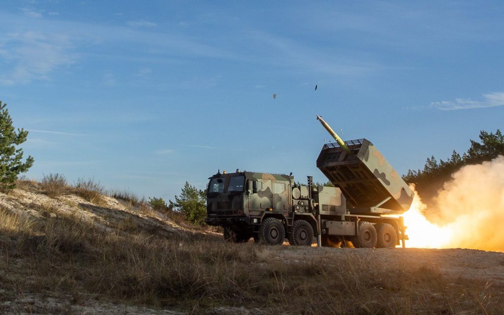 Η πρώτη βολή του Homar-K MLRS έγινε στην Πολωνία